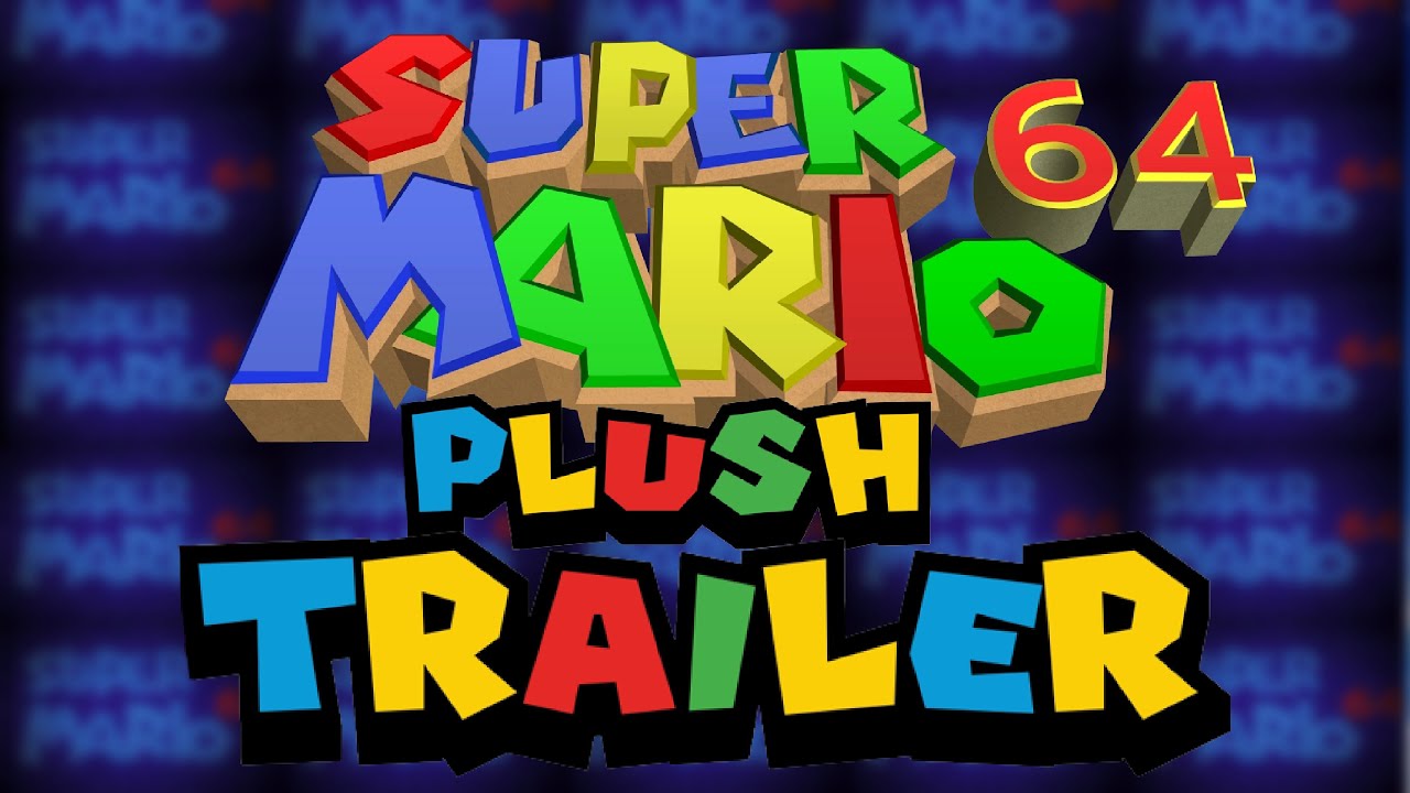Super Mario 64 Plush TRAILER - Max’sMarioMania - YouTube