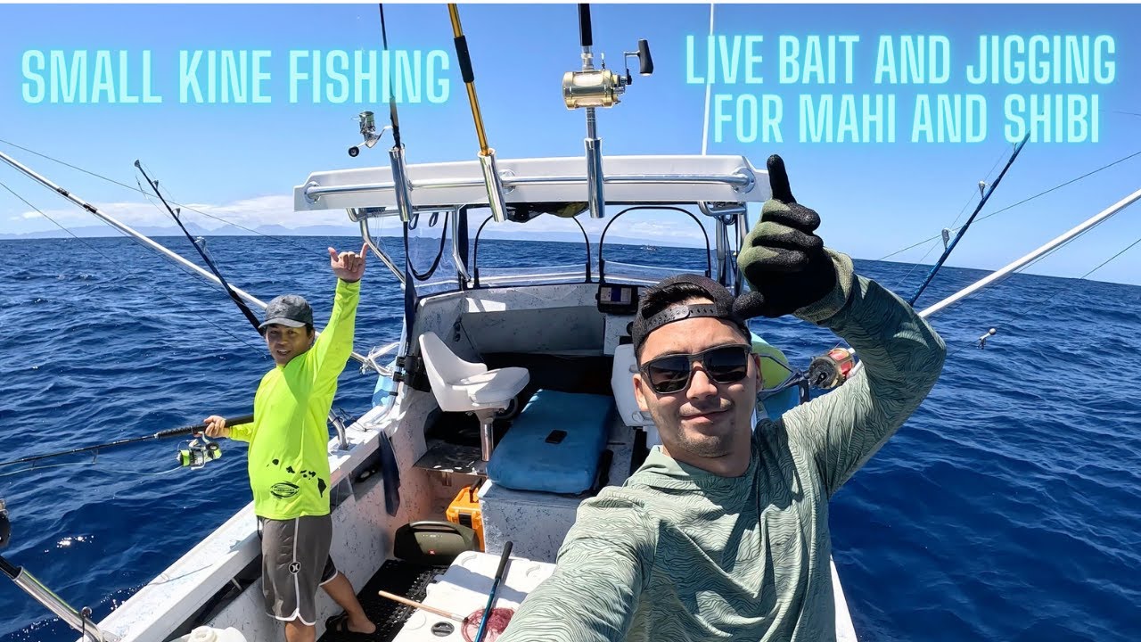[SMALL KINE] What to do when the bite is SLOW (Live Bait/Jig for MAHI ...