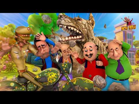 Motu की एक चोरी ने जगा दिया Rock Demon | Motu Patlu | मोटू पतलू