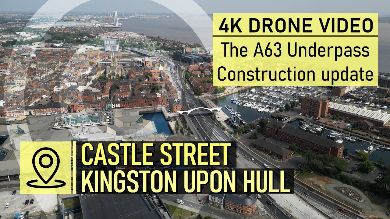 JUST MY DRONE // CASTLE STREET, HULL - YouTube