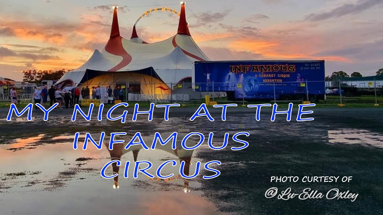 INFAMOUS CIRCUS a Wheelchair Users View. The circus is fun! - YouTube