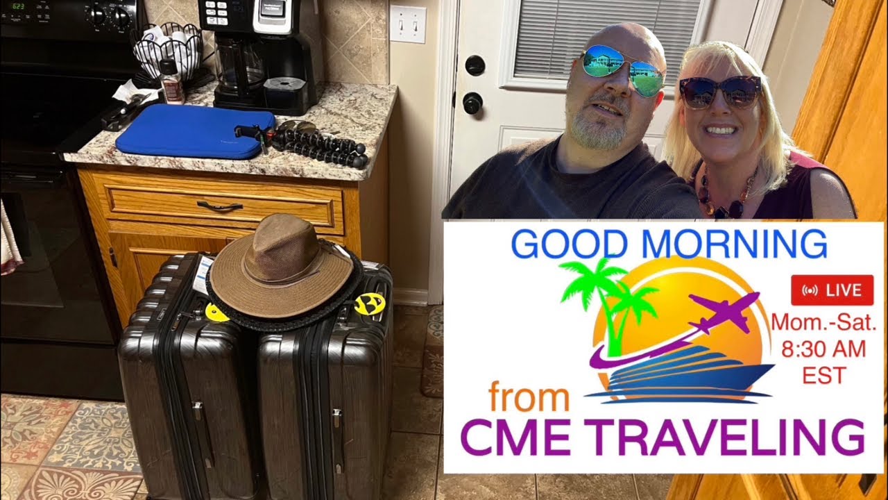 CME Traveling Daily Coffee Talk Ep 85 #live #vlog #travel - YouTube