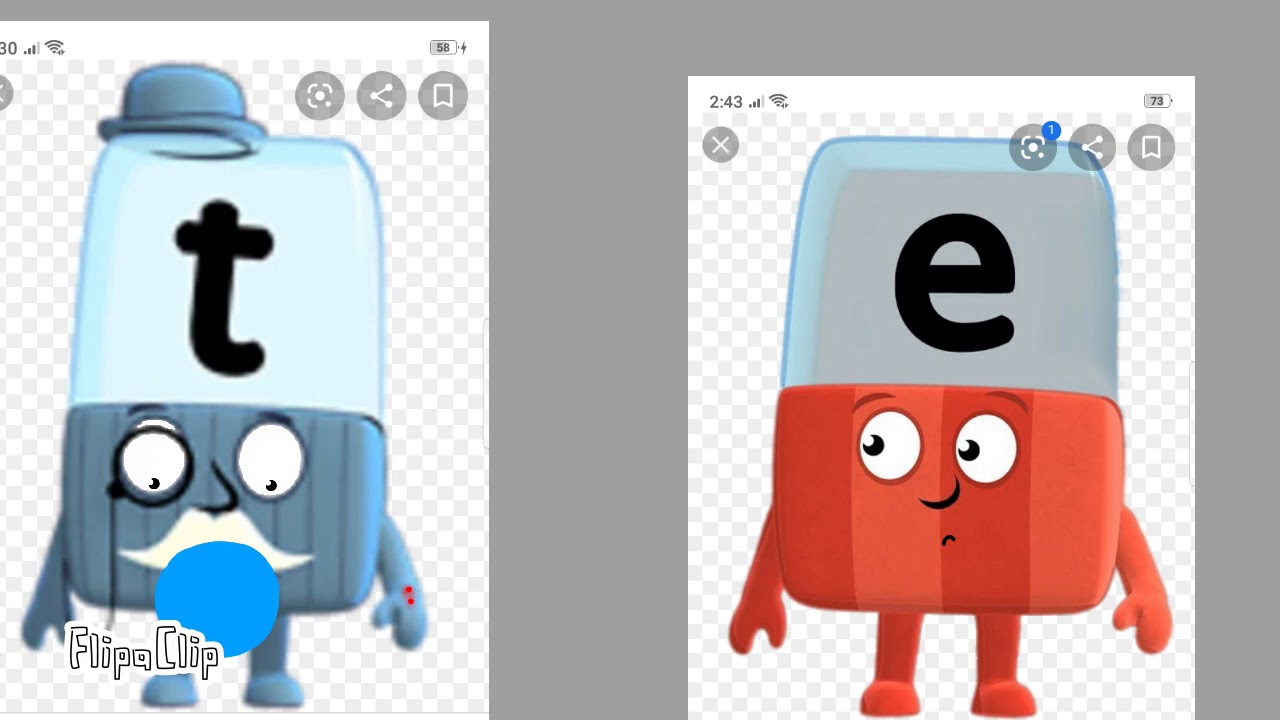 Alphablocks t inflation popping - YouTube