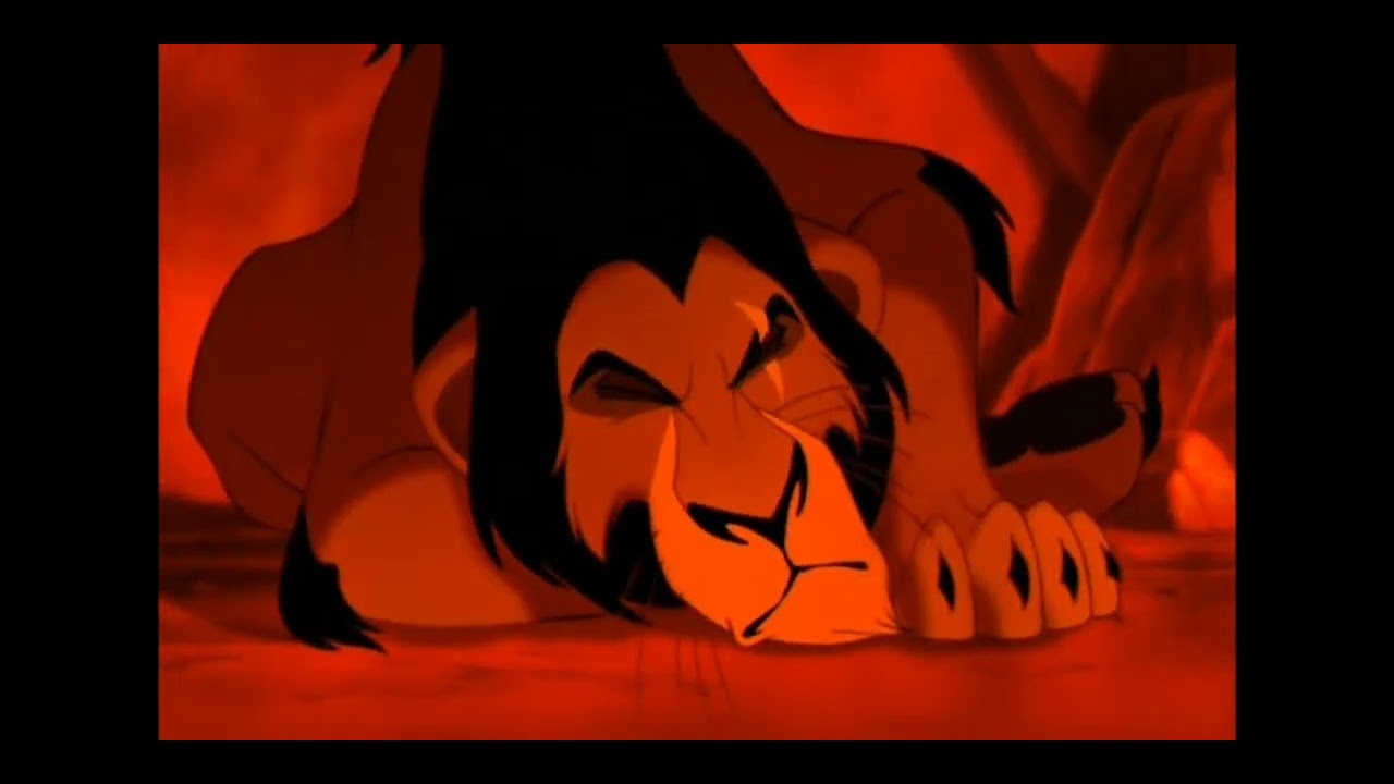 The Lion King Simba vs Scar Scene & Music (Fast Motion) - YouTube