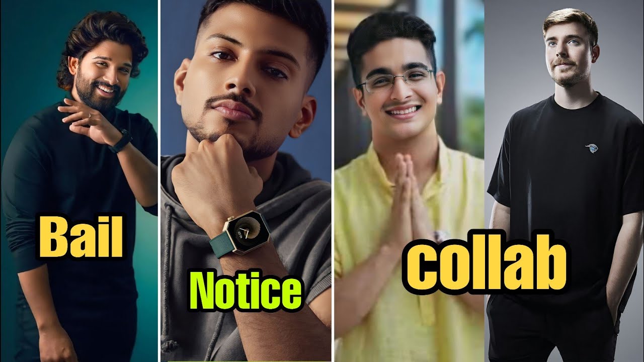 Tech Burner LEGAL NOTICE | Allu Arjun ANGRY | Mr Beast PODCAST in Beer Biceps channel - YouTube