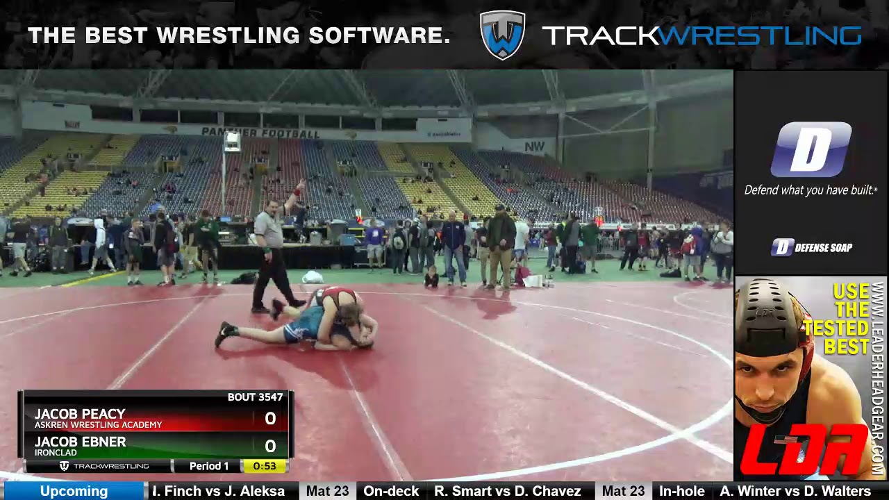 Cadet 195 Jacob Ebner Ironclad Vs Jacob Peacy Askren Wrestling Academy ...