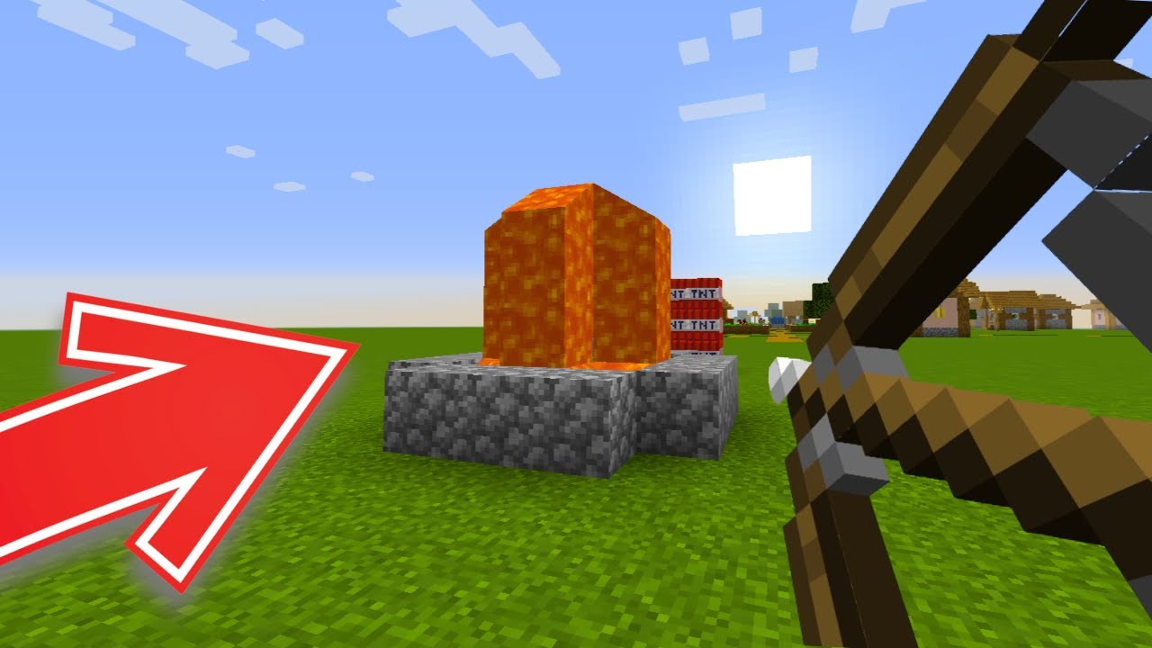 how to make fire arrow in minecraft without enchantments? - YouTube
