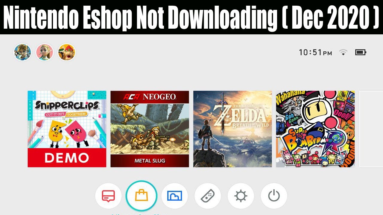 Nintendo Eshop Not Downloading (Dec 2020) What Is The Network Issue ...