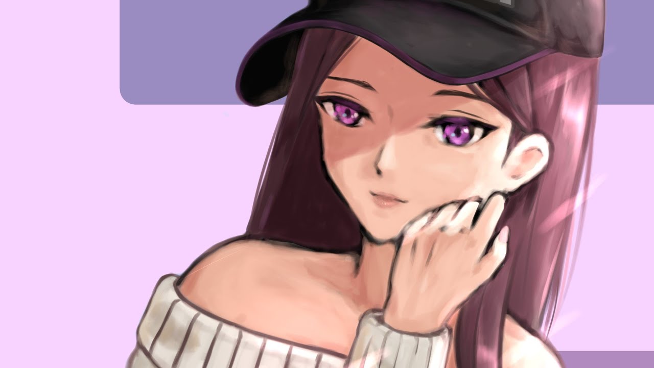 Digital Sasaki Yukina dari Imaizumin-chi ∣50∣ SpeedPaint - YouTube