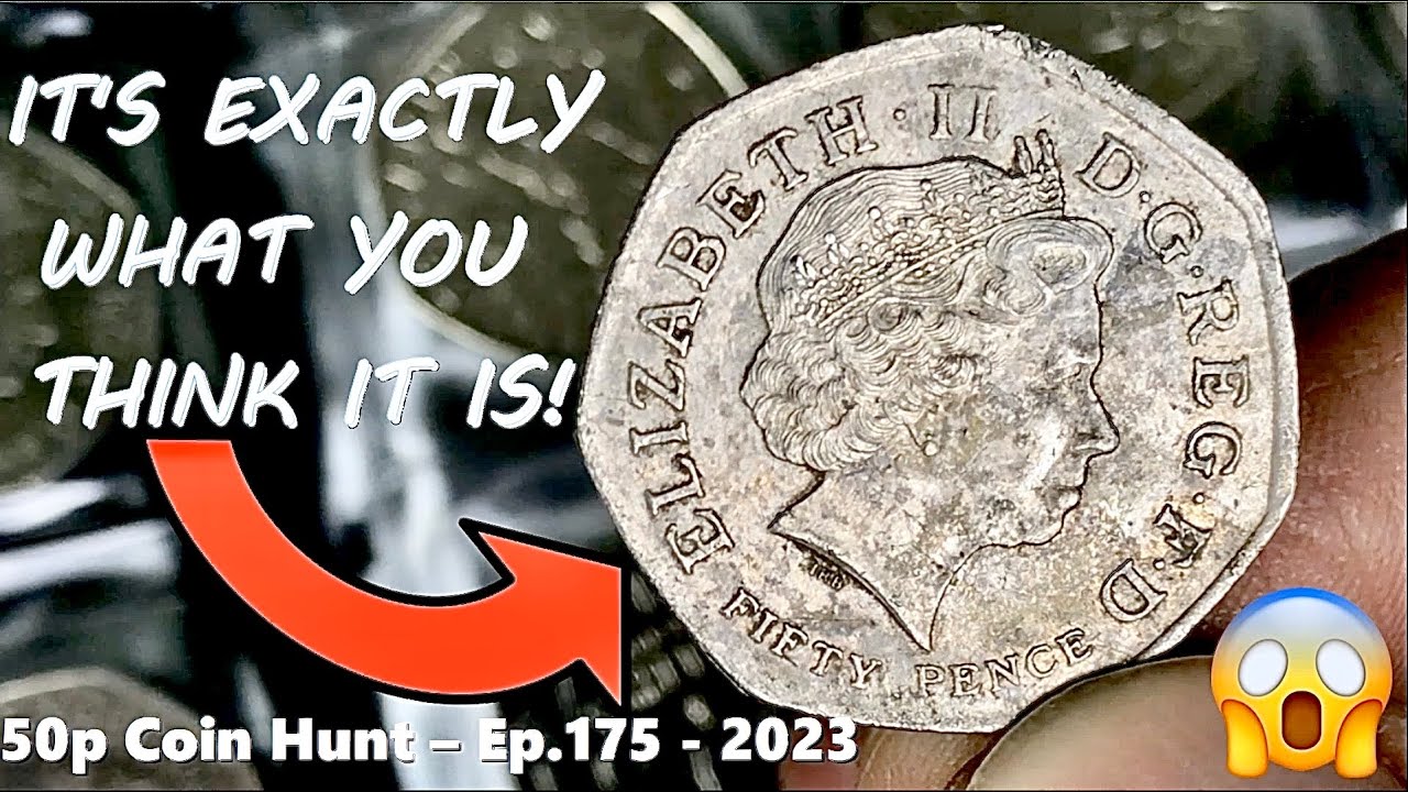 I CAN'T BELIEVE I FINALLY FOUND THIS RARE COIN!!! || 50p COIN HUNT ...