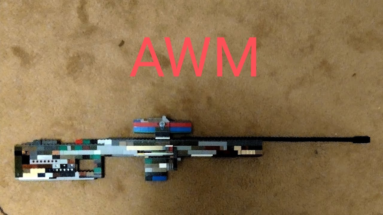 ОБЗОР AWM ИЗ LEGO!!! - YouTube