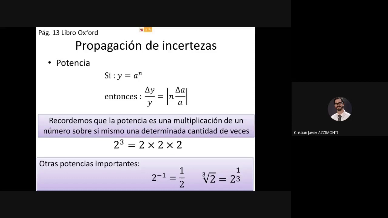Propagación de Incertezas en la potencia (Metrología) - YouTube