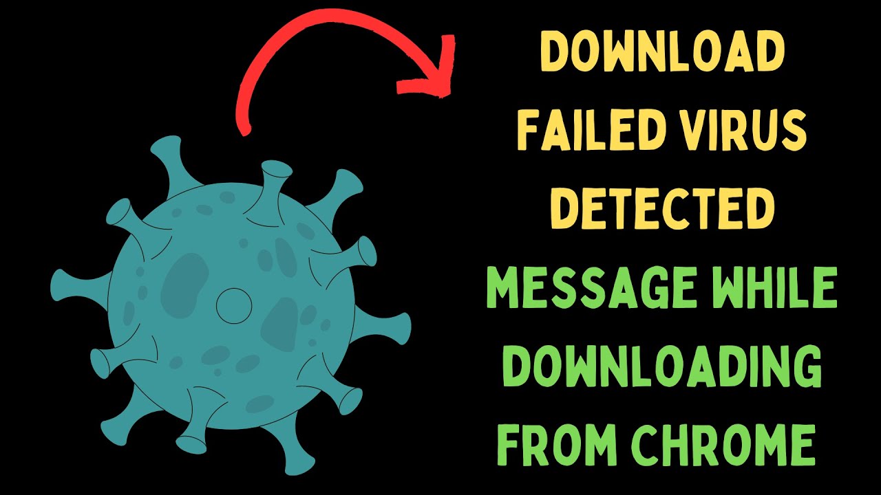 How to Fix Download Failed Virus Detected Message While Downloading ...