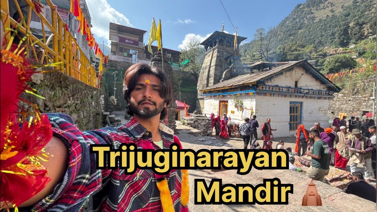 Trijuginarayan Mandir 🛕🙏Uttarakhand - YouTube
