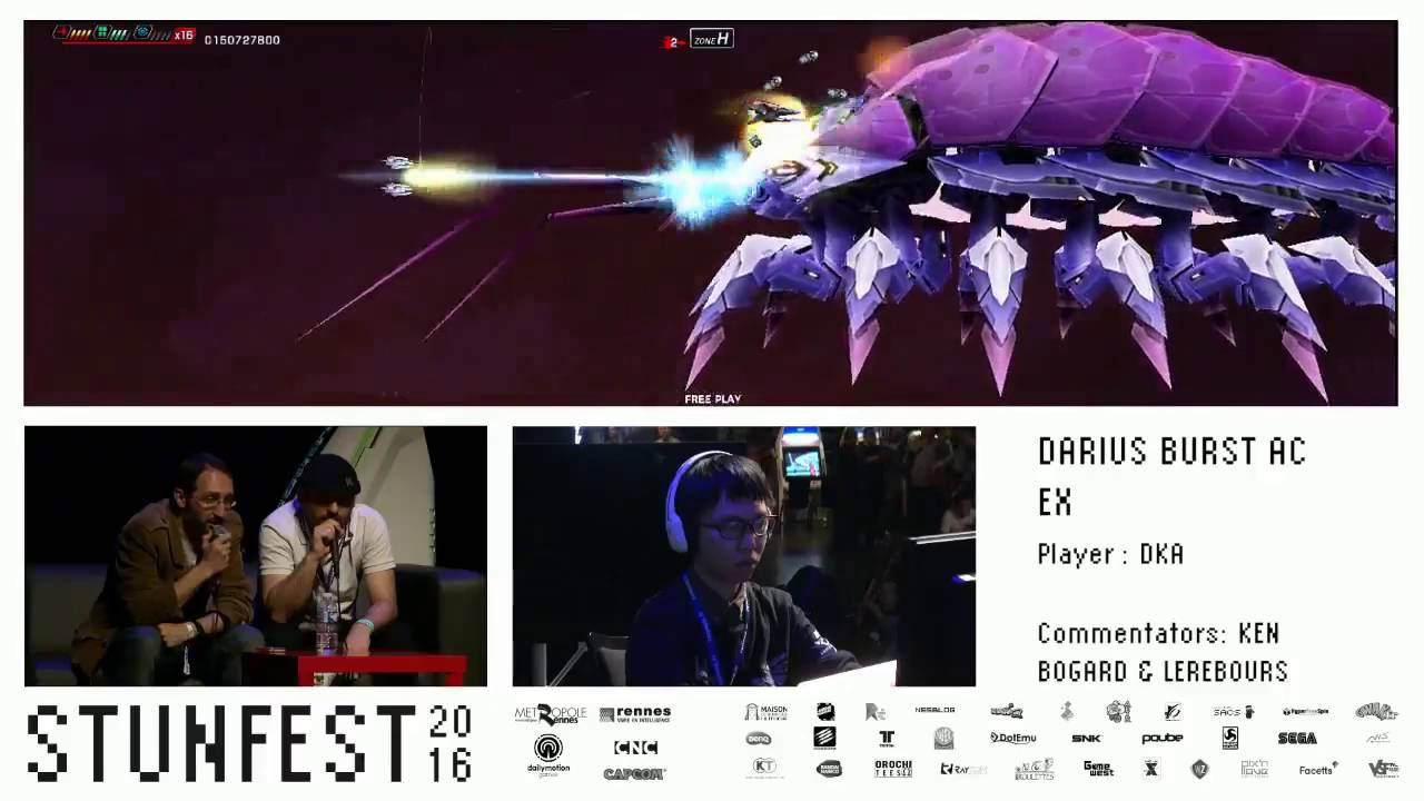 Darius Burst AC EX by DKA - Stunfest 2016 - YouTube