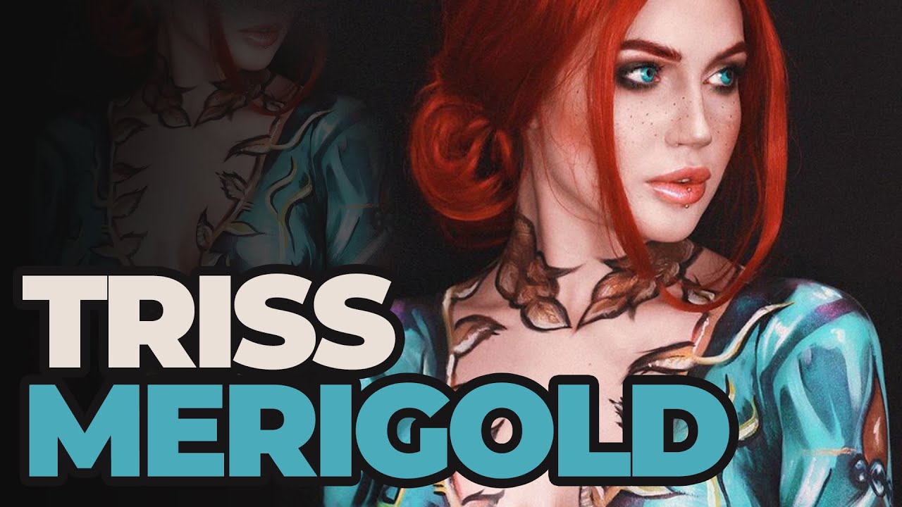Triss Merigold Witcher 3 Twitch Bodypaint Just Chatting Highlights ...