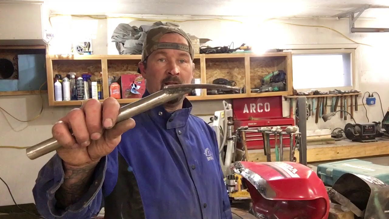 Homemade autobody slapper hammers - YouTube