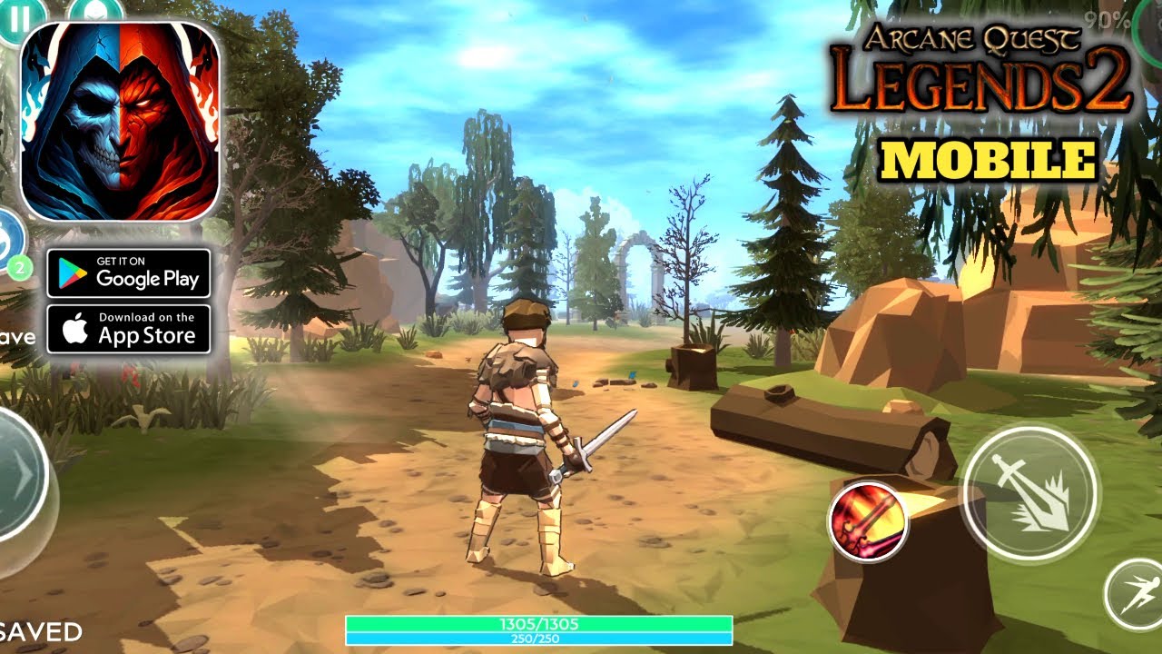 Arcane Quest Legends 2 Offline Gameplay (Android,IOS) - YouTube