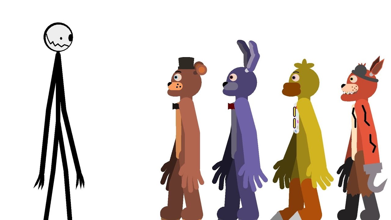 Stickman Monster vs FNAF - YouTube