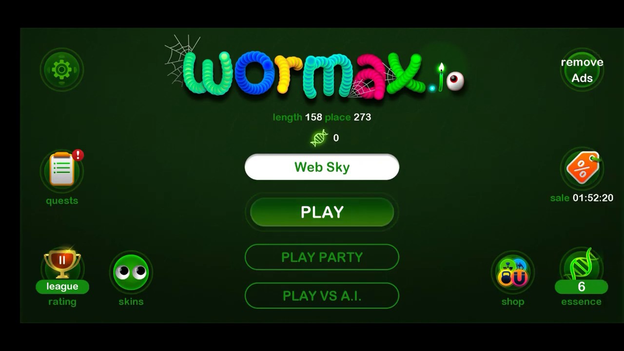 Wormax.io | highly addictive game | best online multi-player game ...