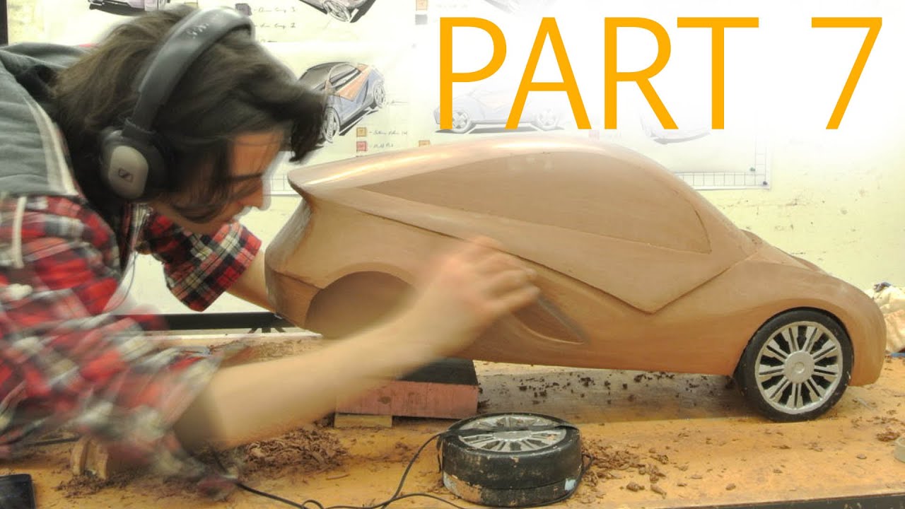 1:4 Scale Clay Model Time-lapse, Part 7 - YouTube