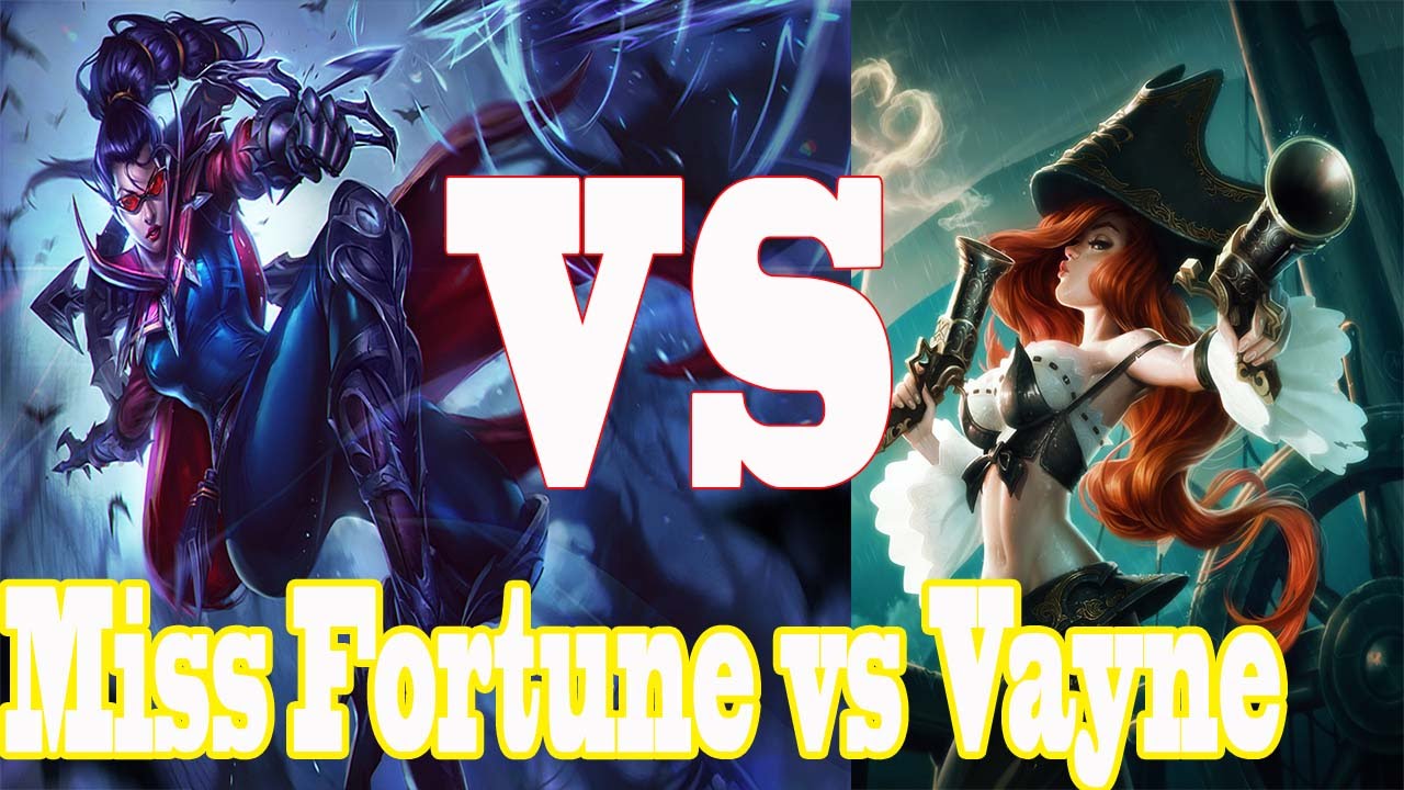 Miss Fortune vs Vayne AD League of Legends - YouTube