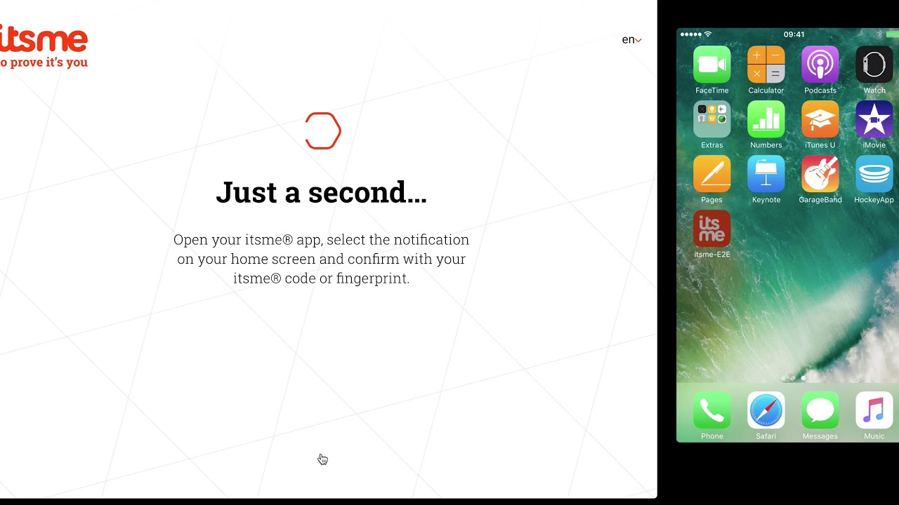 itsme login web 2 app - YouTube