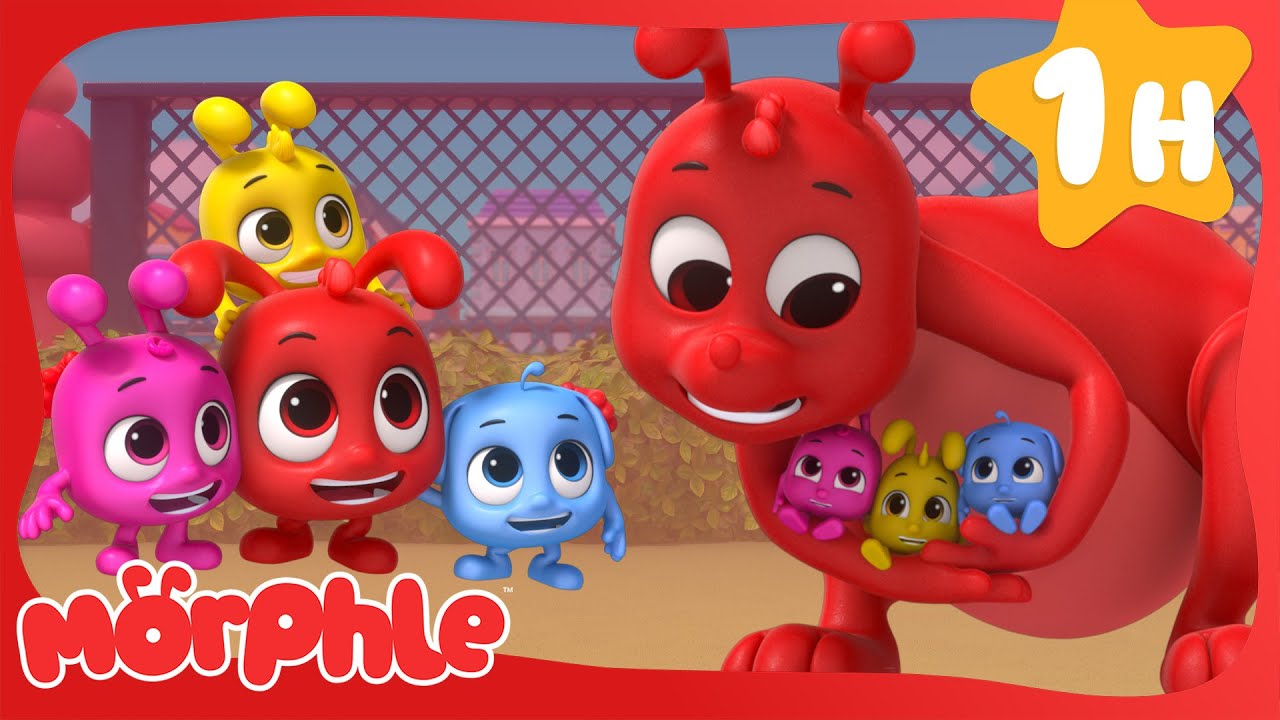 Morphle's Colorful Baby Family | Mila and Morphle | Fun Kids Cartoons ...