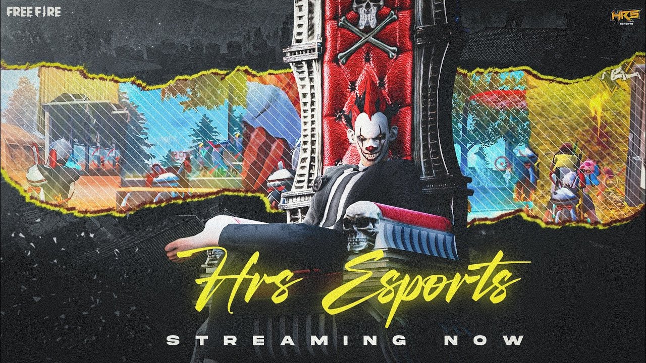 HRS ESPORTS Live Stream | freefire | csr rank push | 999+ - YouTube
