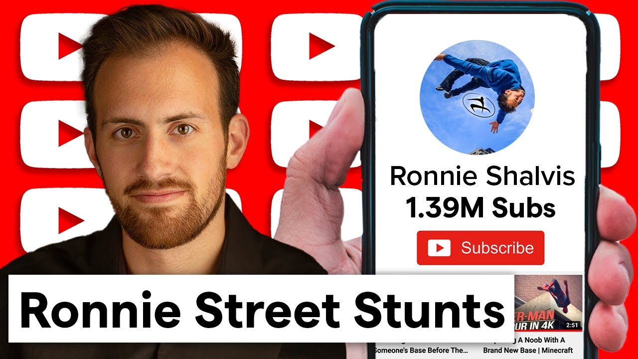 HOW RONNIE STREET STUNTS GREW TO OVER 1.3M ON YOUTUBE DOING PARKOUR ...