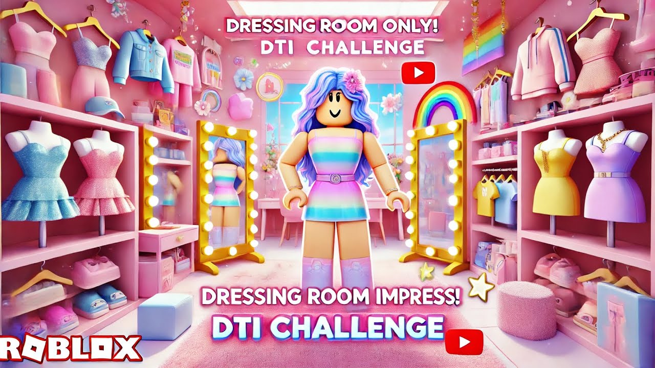 Dressing room only Dress to Impress challenge - YouTube