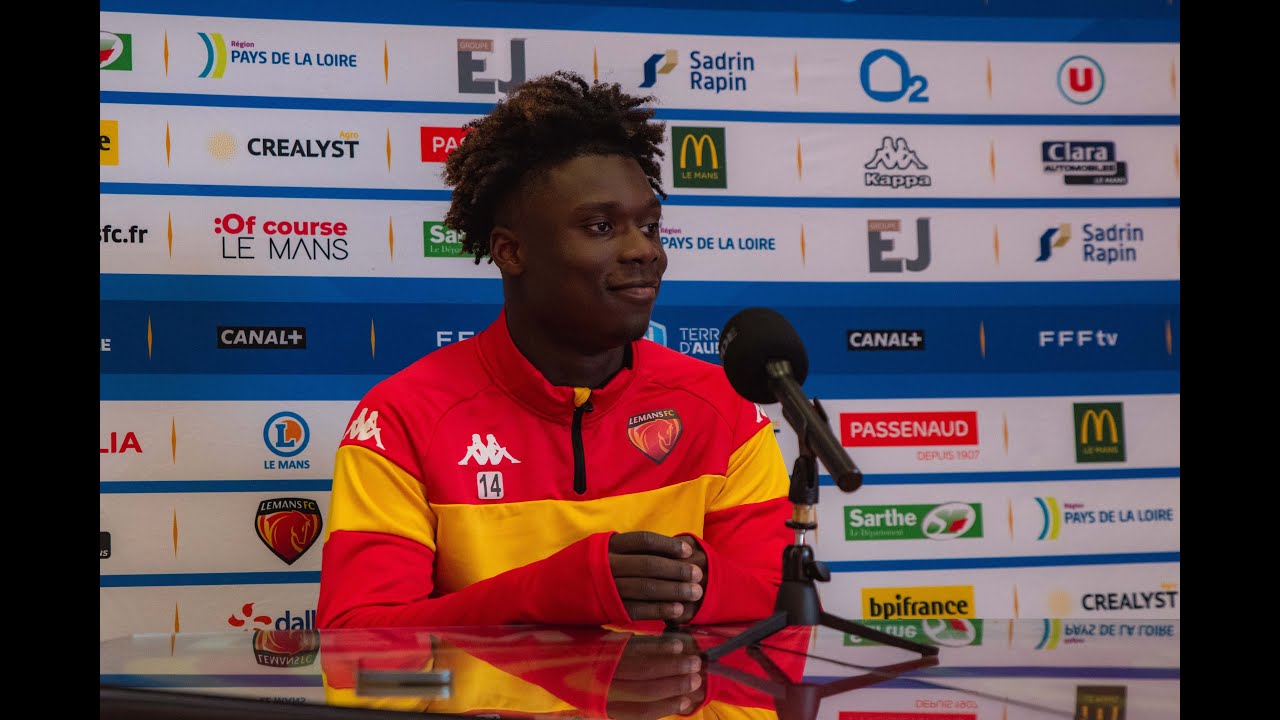 🎙️ 𝐌𝐚𝐭𝐡𝐢𝐬 𝐓𝐨𝐮𝐡𝐨 avant LE MANS FC-US ORLÉANS - YouTube