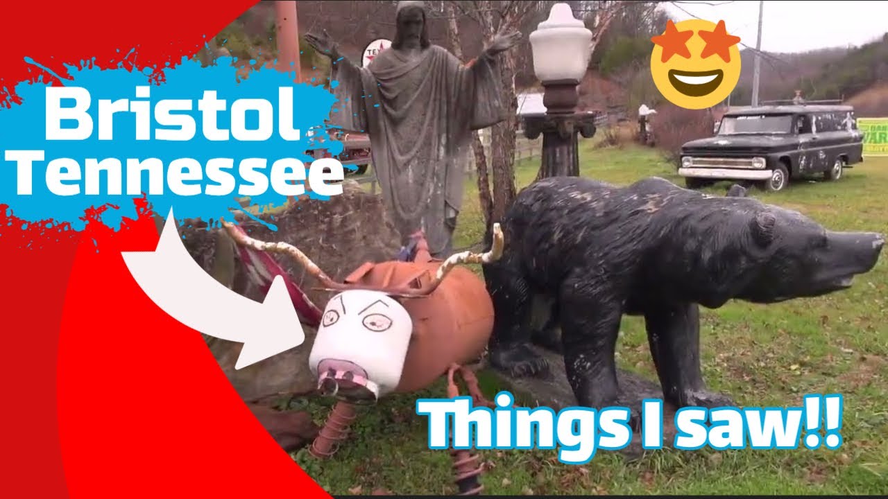 Bristol Tennessee and Virginia Roadside Attraction and Train Station at ...