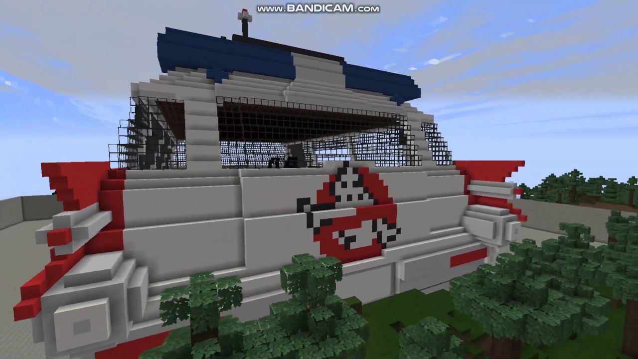 Minecraft Ghostbuster movie car - YouTube