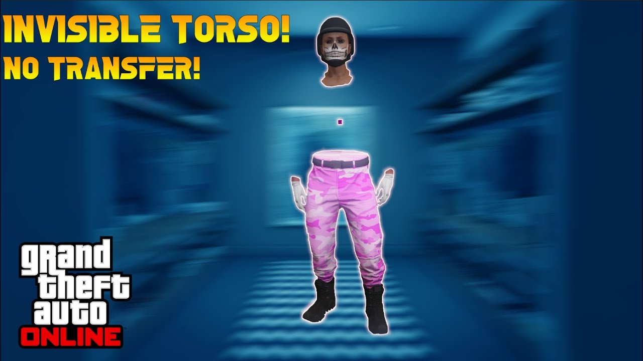*UPDATED* EASY FULLY INVISIBLE TORSO GLITCH IN GTA 5 ONLINE 1.65! GTA 5 ...