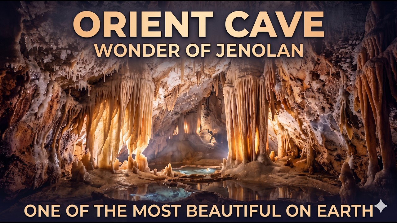 The Most Beautiful Orient Cave in Jenolan Caves, Blue Mountains - YouTube