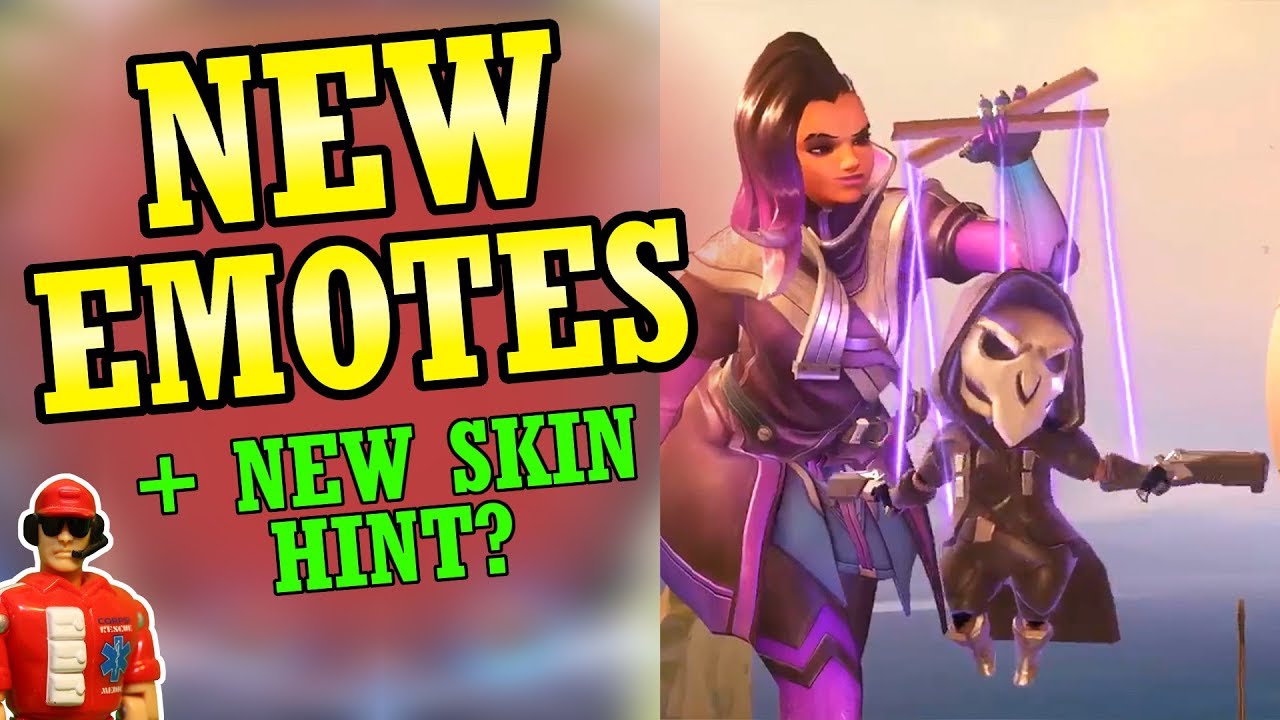 New Genji, Mercy, & Sombra Emotes + New Skin Hint? (Overwatch News ...