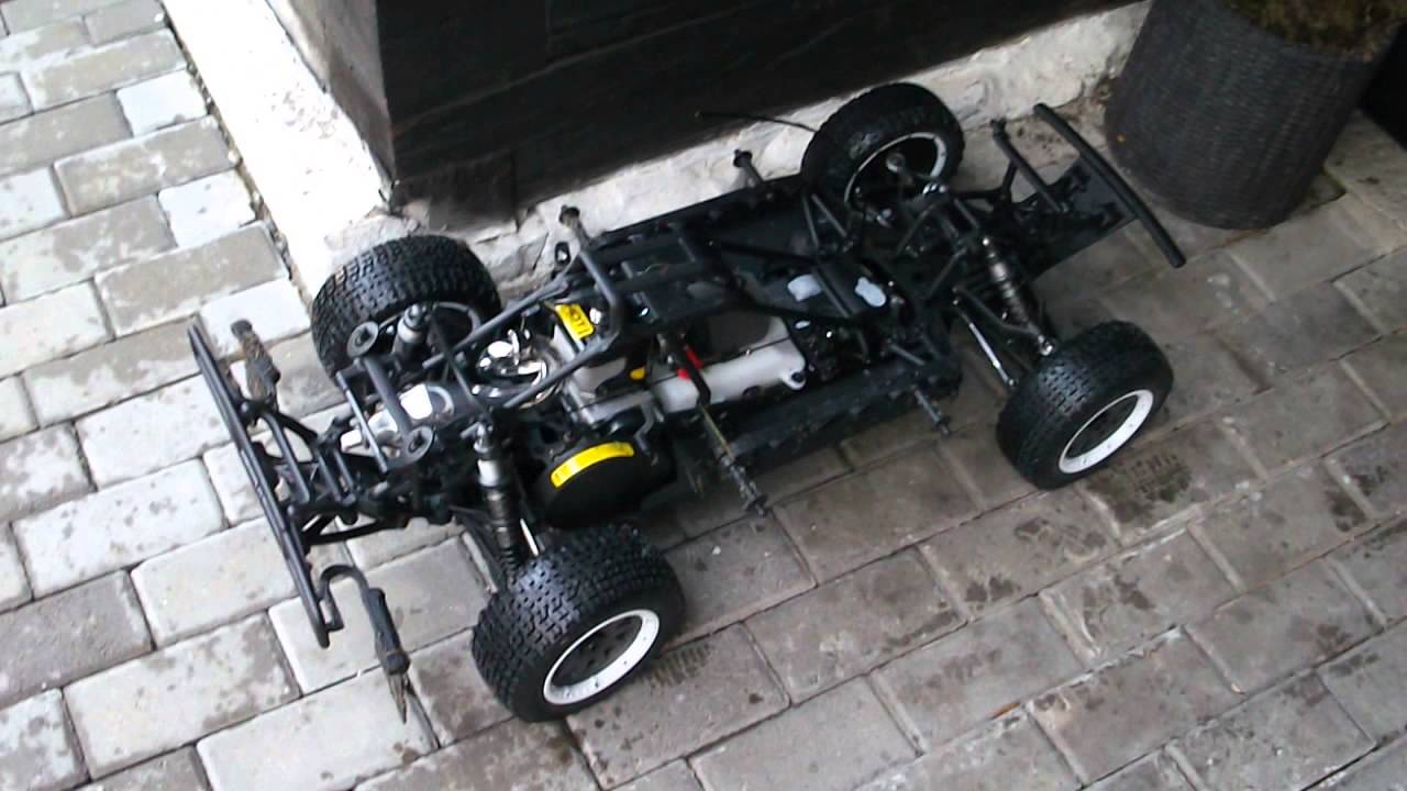 HPI BAJA 5SC ENGINE FIRST RUN - YouTube