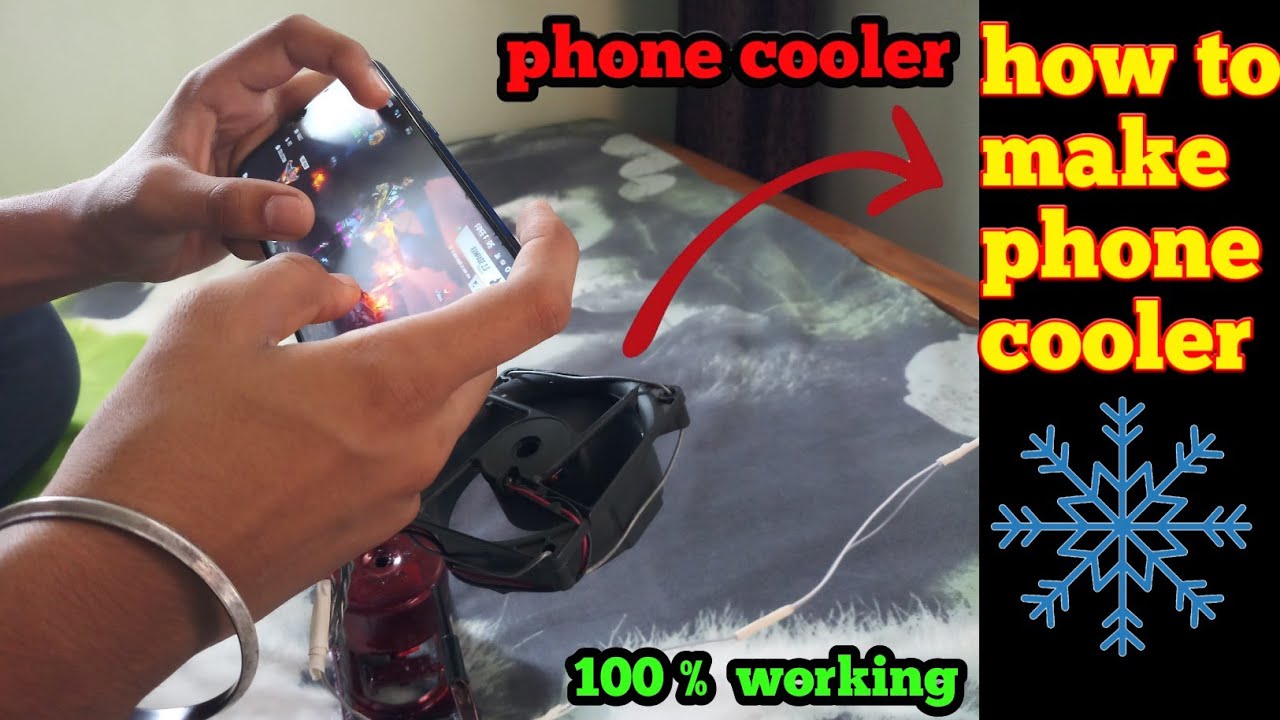 How to make phone cooler at home 🏠 / phone cooler ️ / 100 % working 🤔 ...