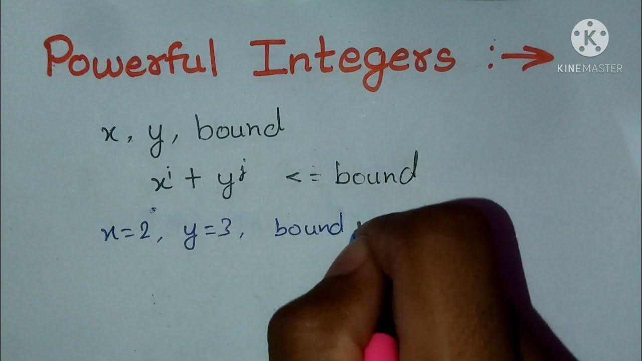 Powerful Integers|| Leetcode - YouTube