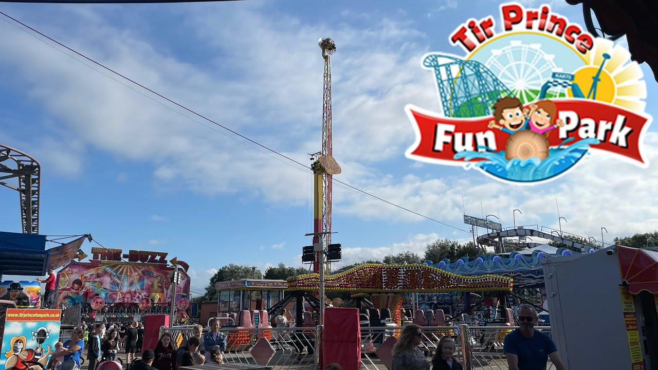 Tir Prince Fun Park Towyn August 2021 - YouTube