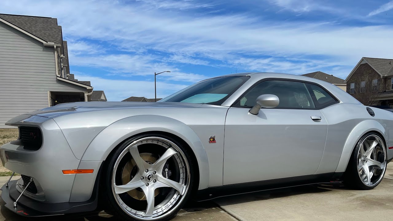Forgiato Appuntito Wheels /Full Walk Around On A WideBody Challenger 🙌💯 ...