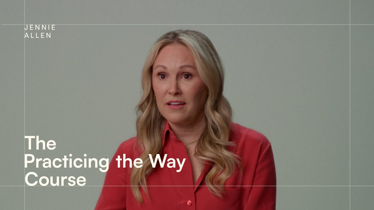Jennie Allen on the beauty of confessing sin - YouTube