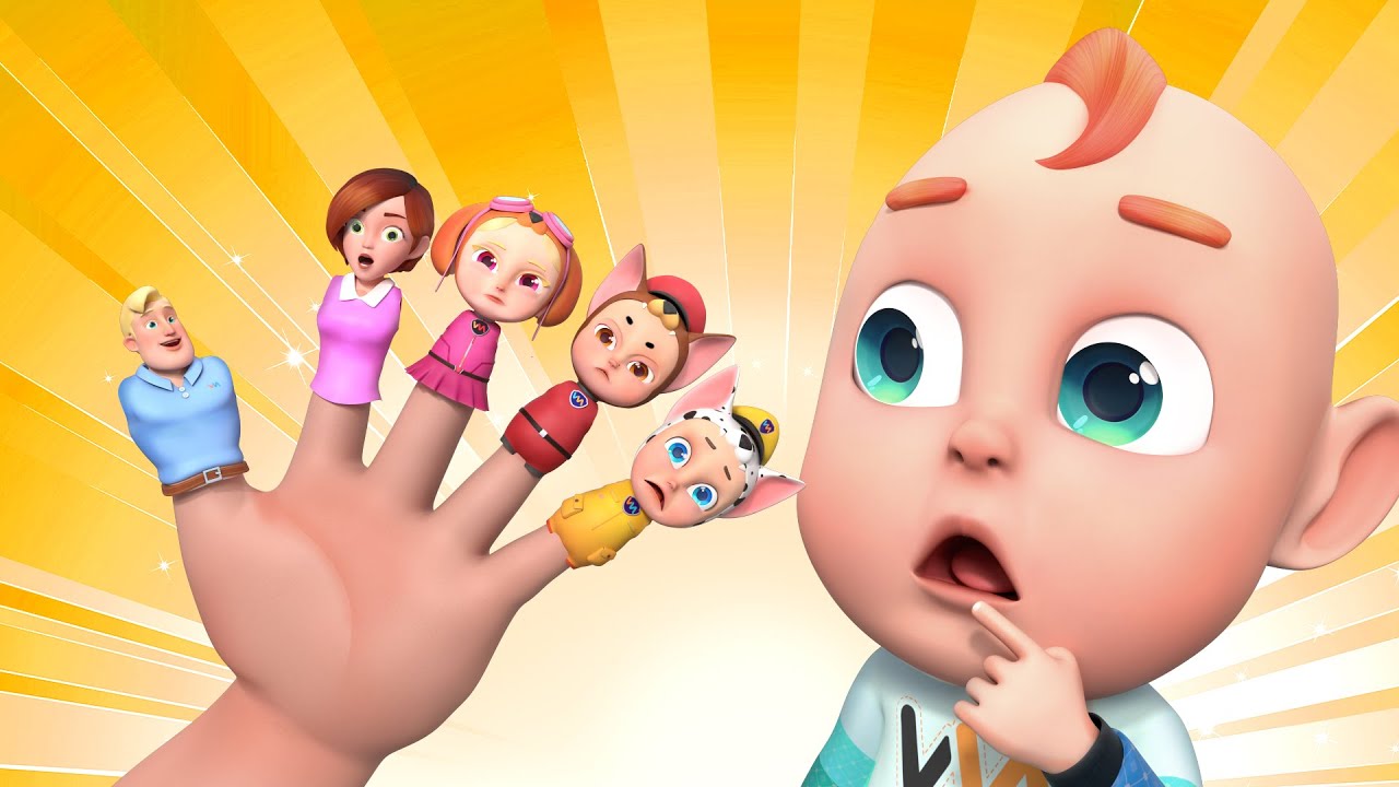 Finger Family + Wheels on the Bus + More Nursery Rhymes & Kids Songs ...