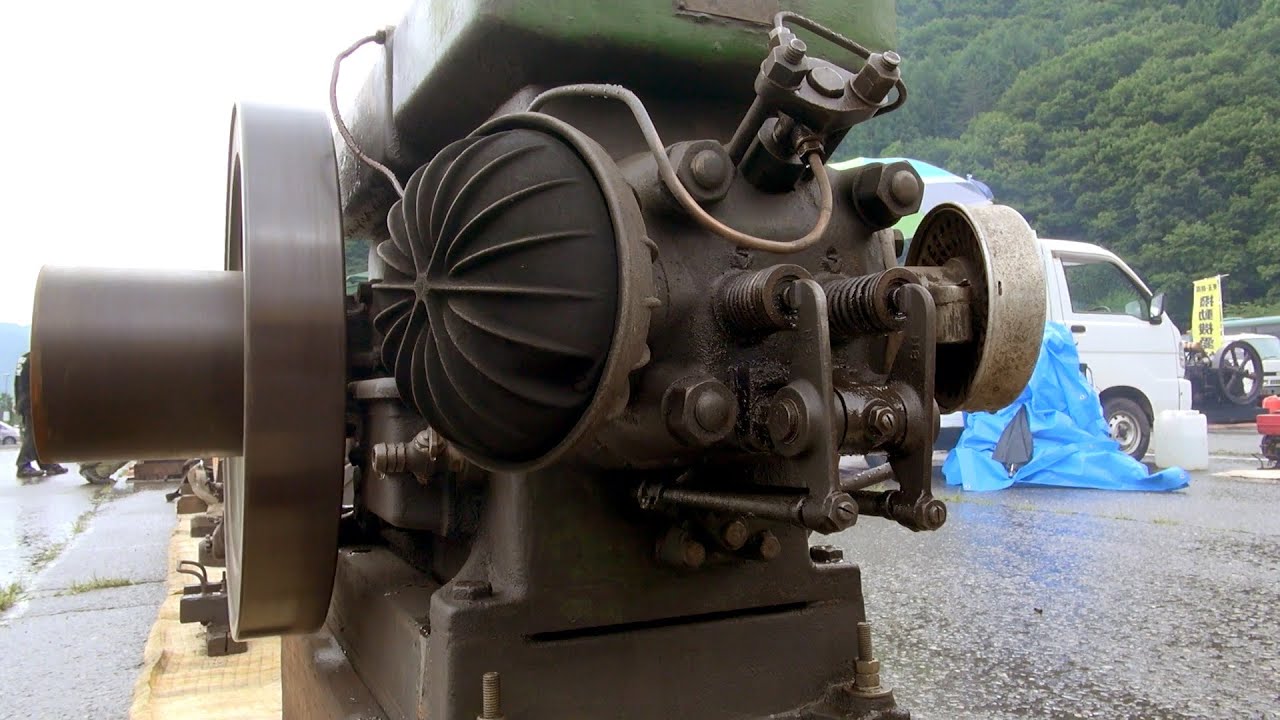 Old Engines in Japan 1950s YANMAR Diesel Type N10 11hp part1 - YouTube