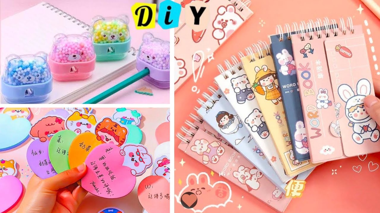 Easy craft ideas/ miniature crafts/DIY/ school projects/Elin Crafter #crafts #cute #diy - YouTube