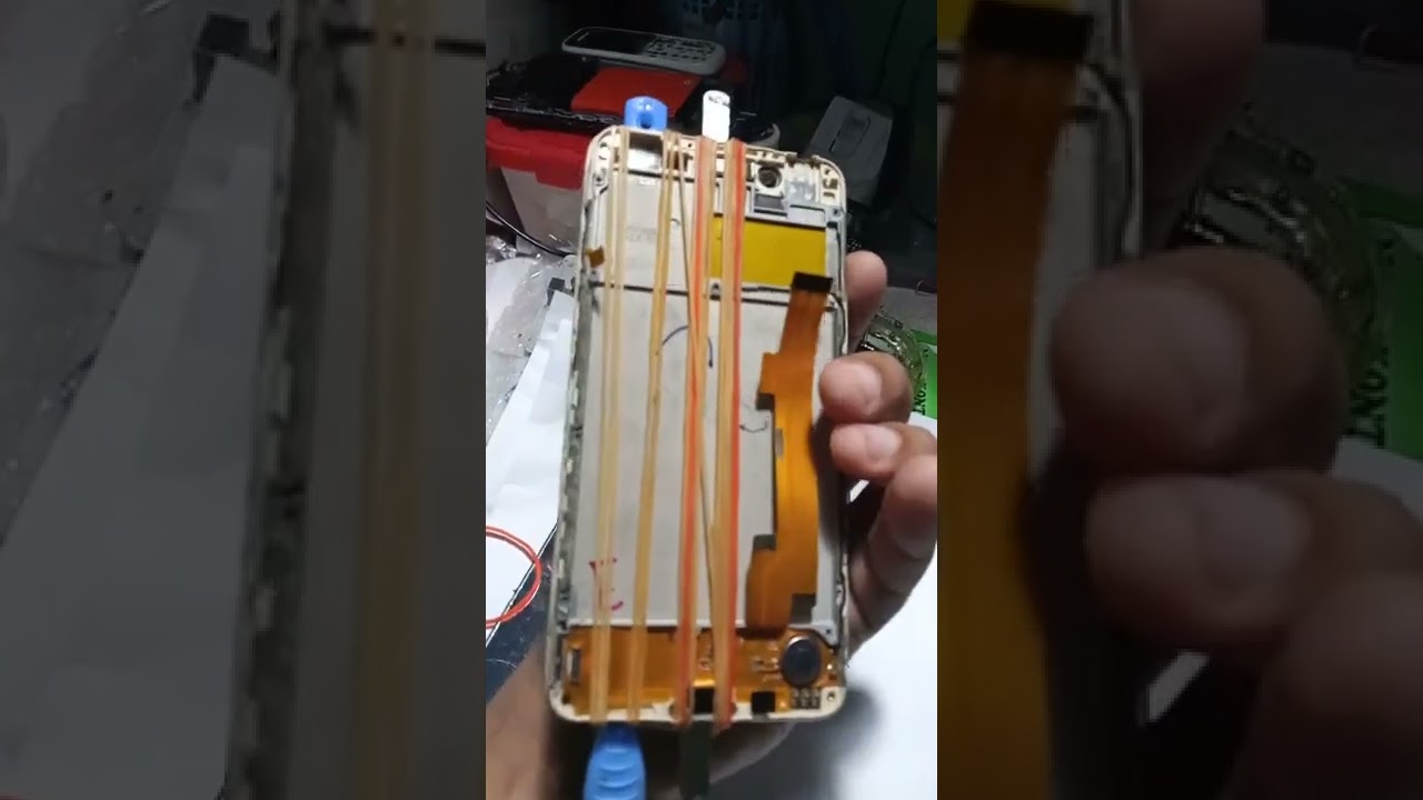 Cara sederhana Meluruskan frame HP Bengkok - YouTube