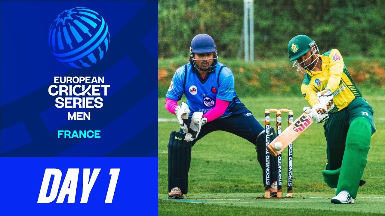 🔴 ECS France, 2025 | Day 1 | 21 Apr 2025 | T10 Live Cricket | European ...