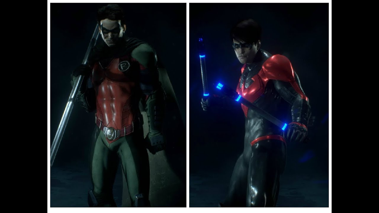 Show Case of New 52 Robin Skin & New 52 Nightwing Skin [Store DLC ...