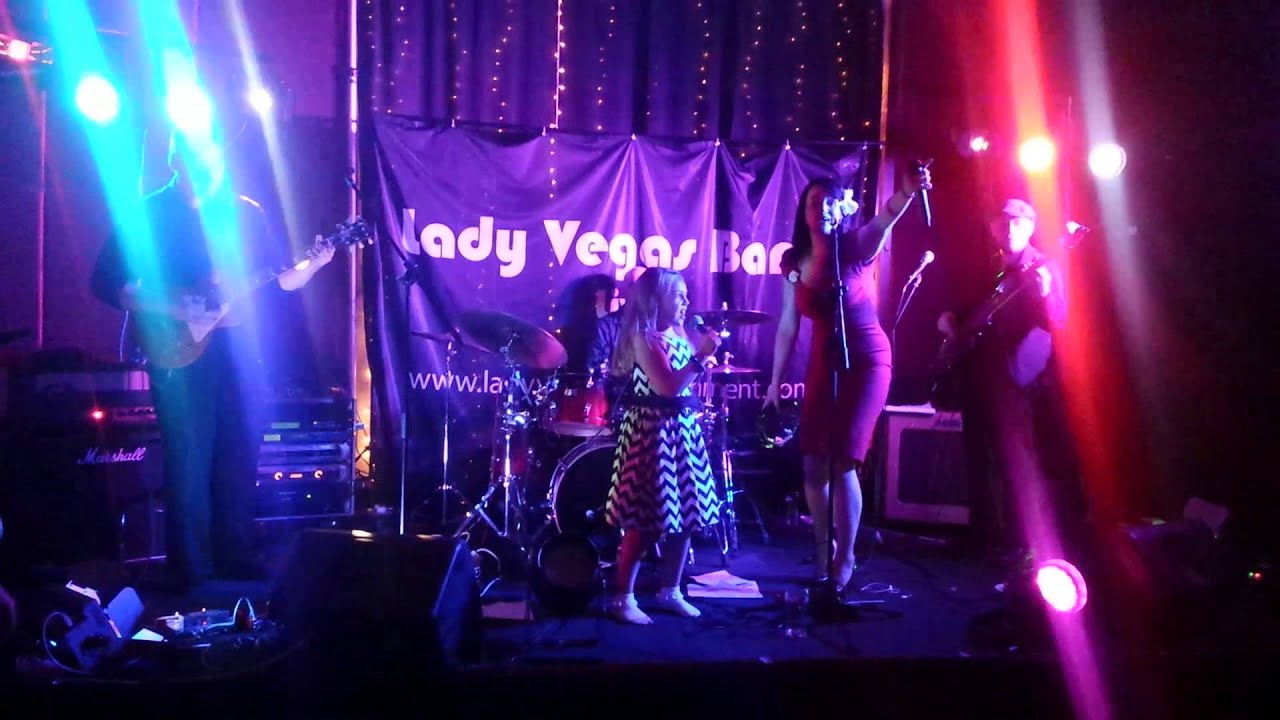 Lady Vegas Wedding Band & Katelyn Rose Rocking out :) - YouTube